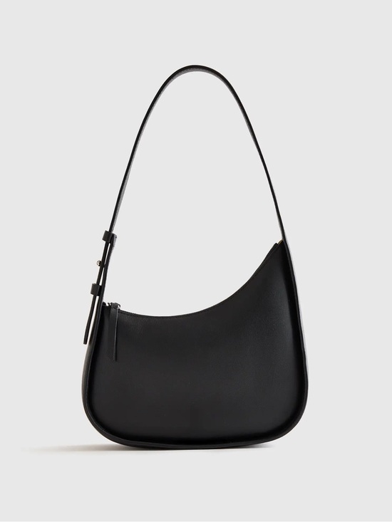 Quince | Bags | Quince Italian Leather Asymmetrical Mini Shoulder Bag ...